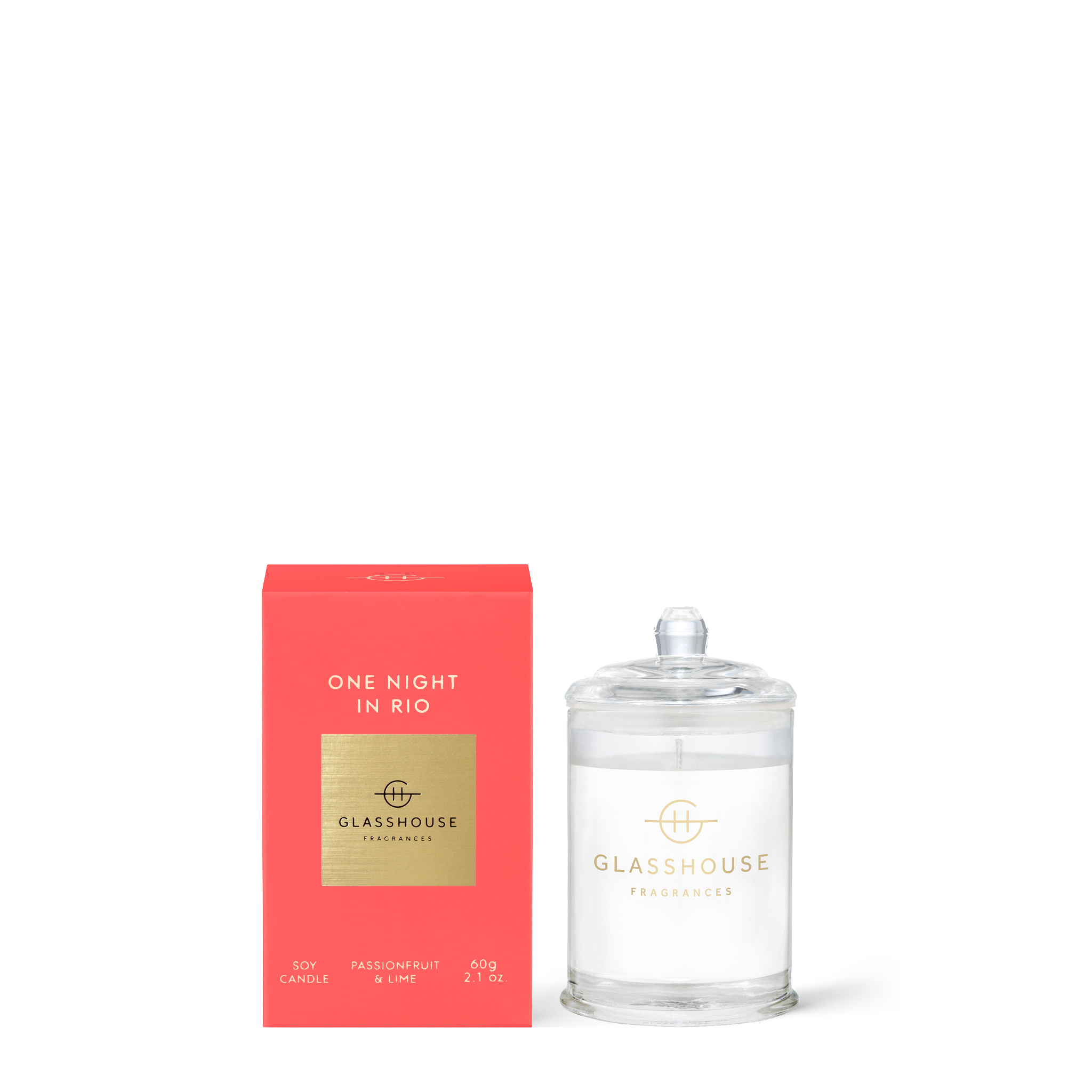One Night in Rio 60g Soy Candle Glasshouse Fragrances Glasshouse Fragrances Australia