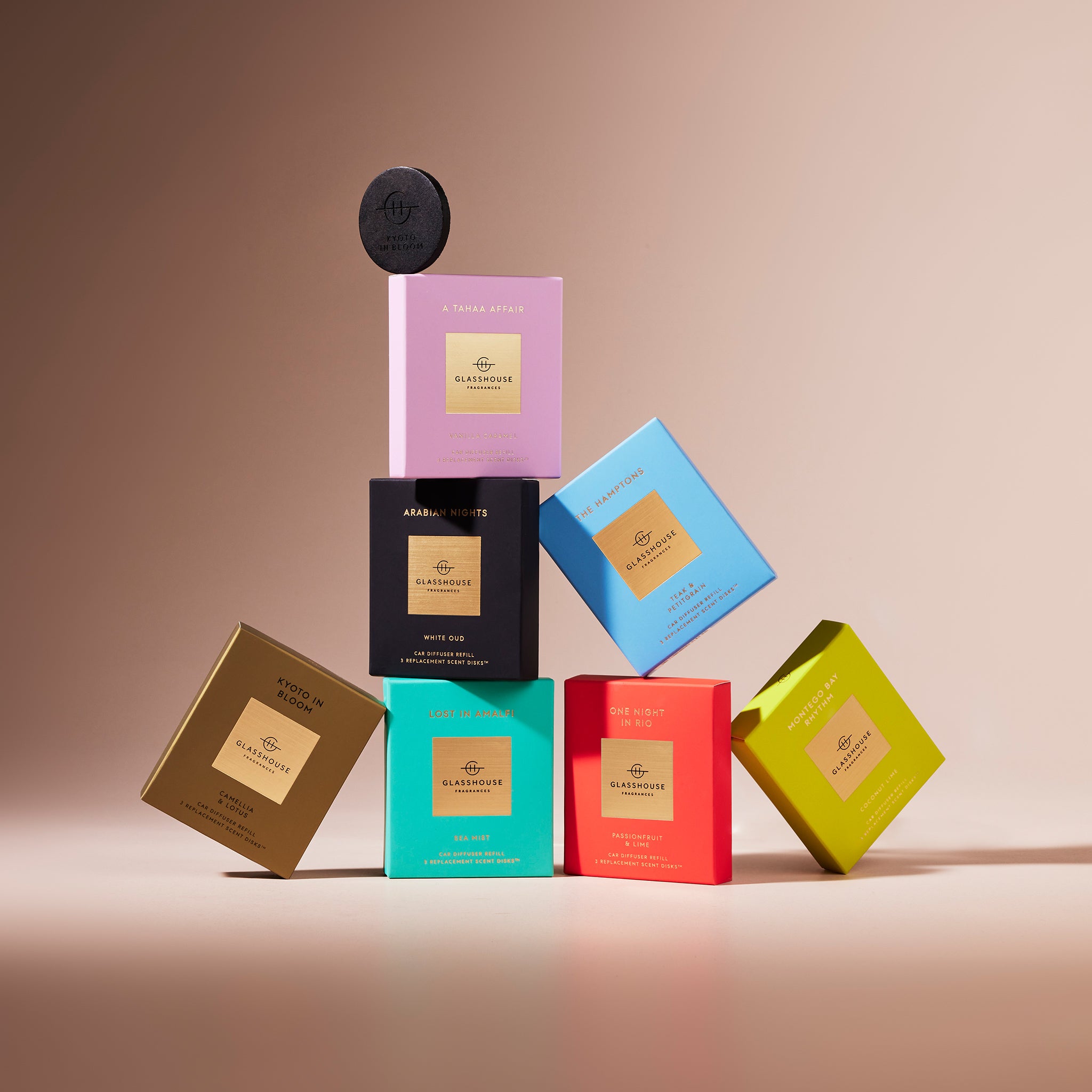 Montego Bay Rhythm Car Diffuser Refill | Glasshouse Fragrances ...