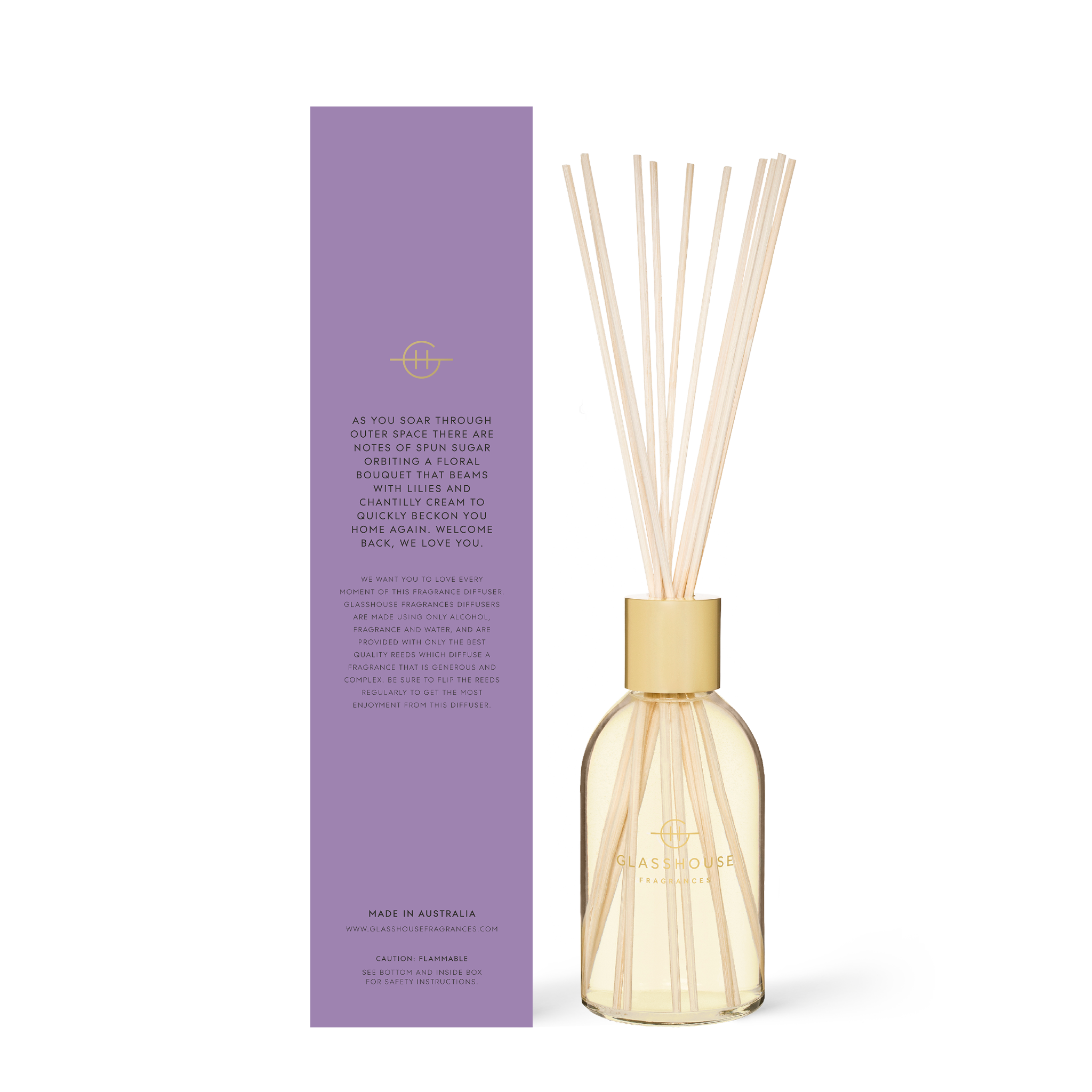 Moon & Back 250mL Fragrance Diffuser | Glasshouse Fragrances ...