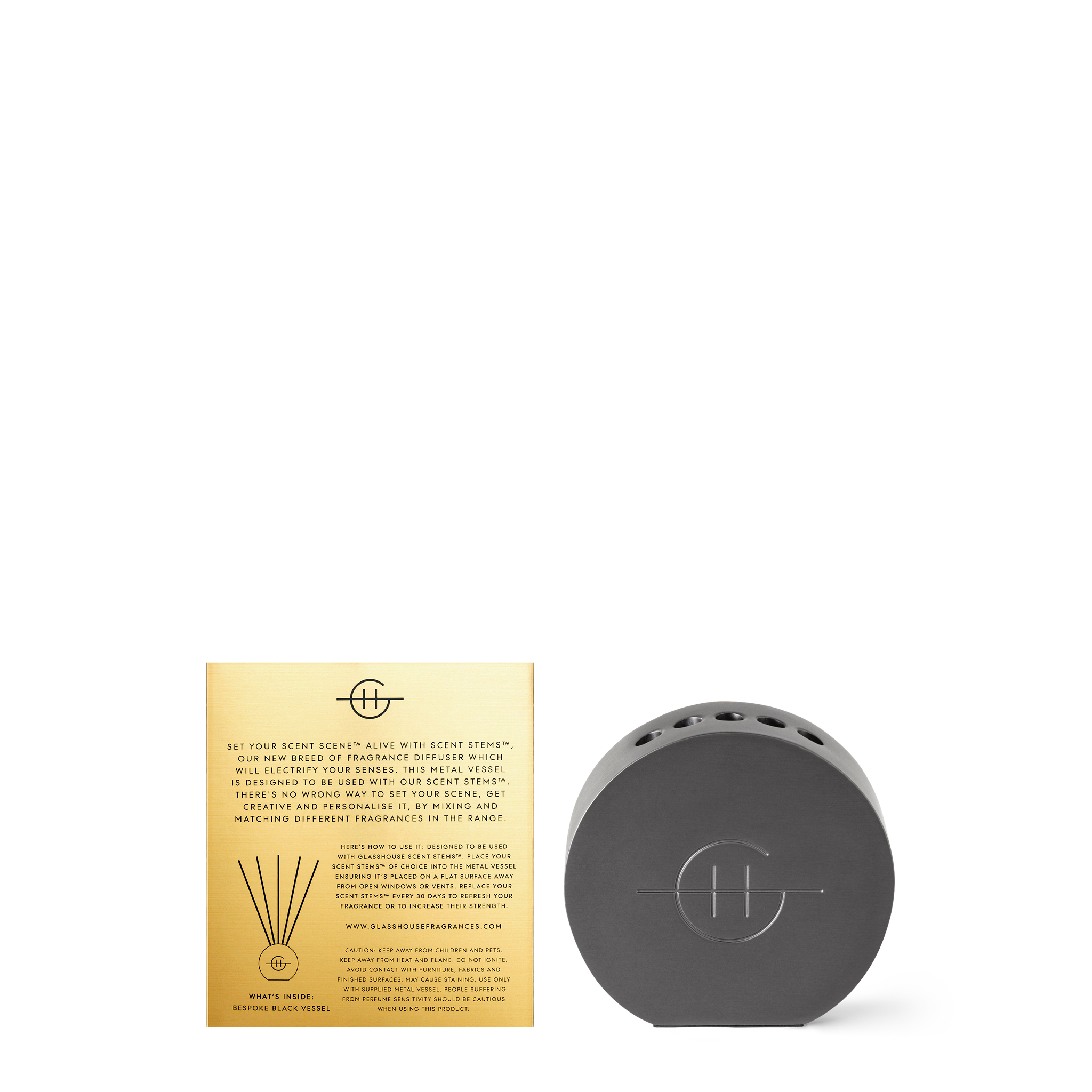 Gunmetal Scent Scene™ Stand | Glasshouse Fragrances – Glasshouse ...